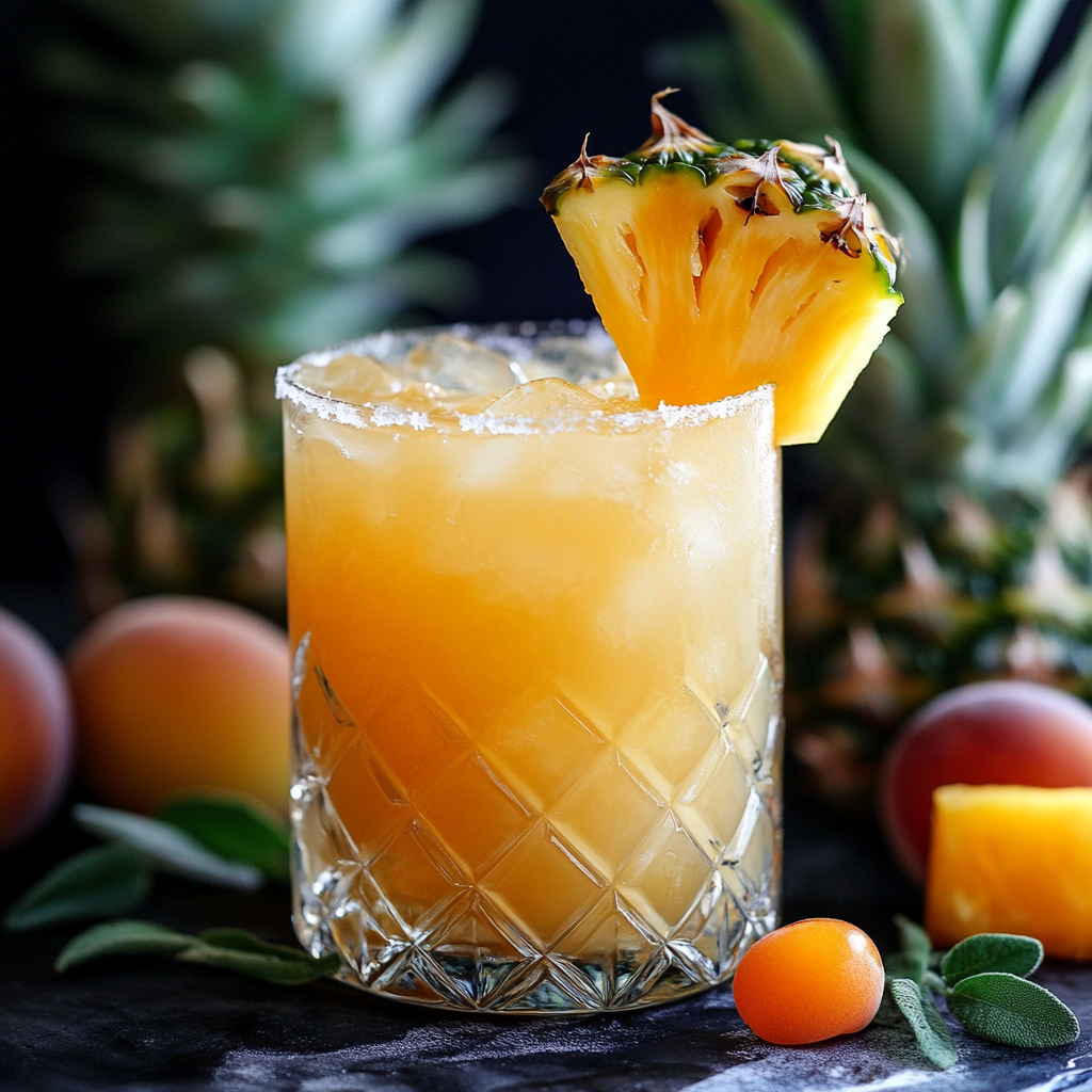PINEAPPLE, APRICOT & LIME PUNCH